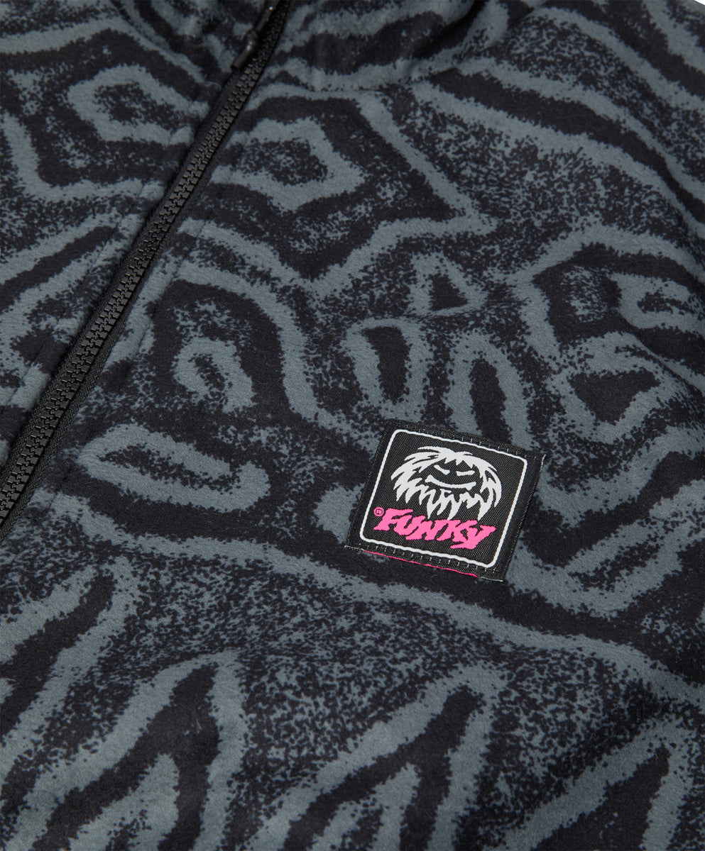 FUNKY HERITAGE FLEECE VEST GRAY – Funkysnowboards