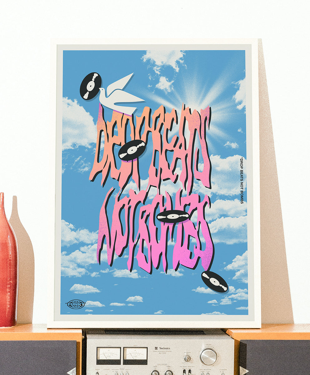 FUNKY DROP BEATS POSTER – Funkysnowboards