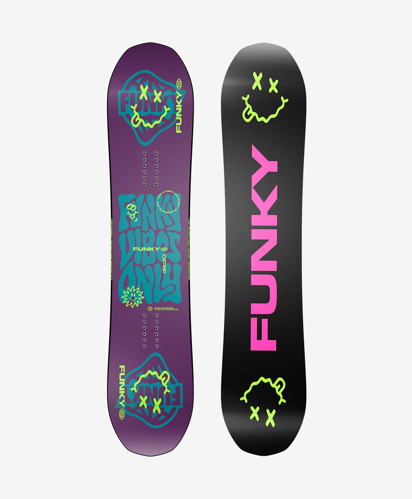 Kids' Funky Drip Snowboard – Funkysnowboards