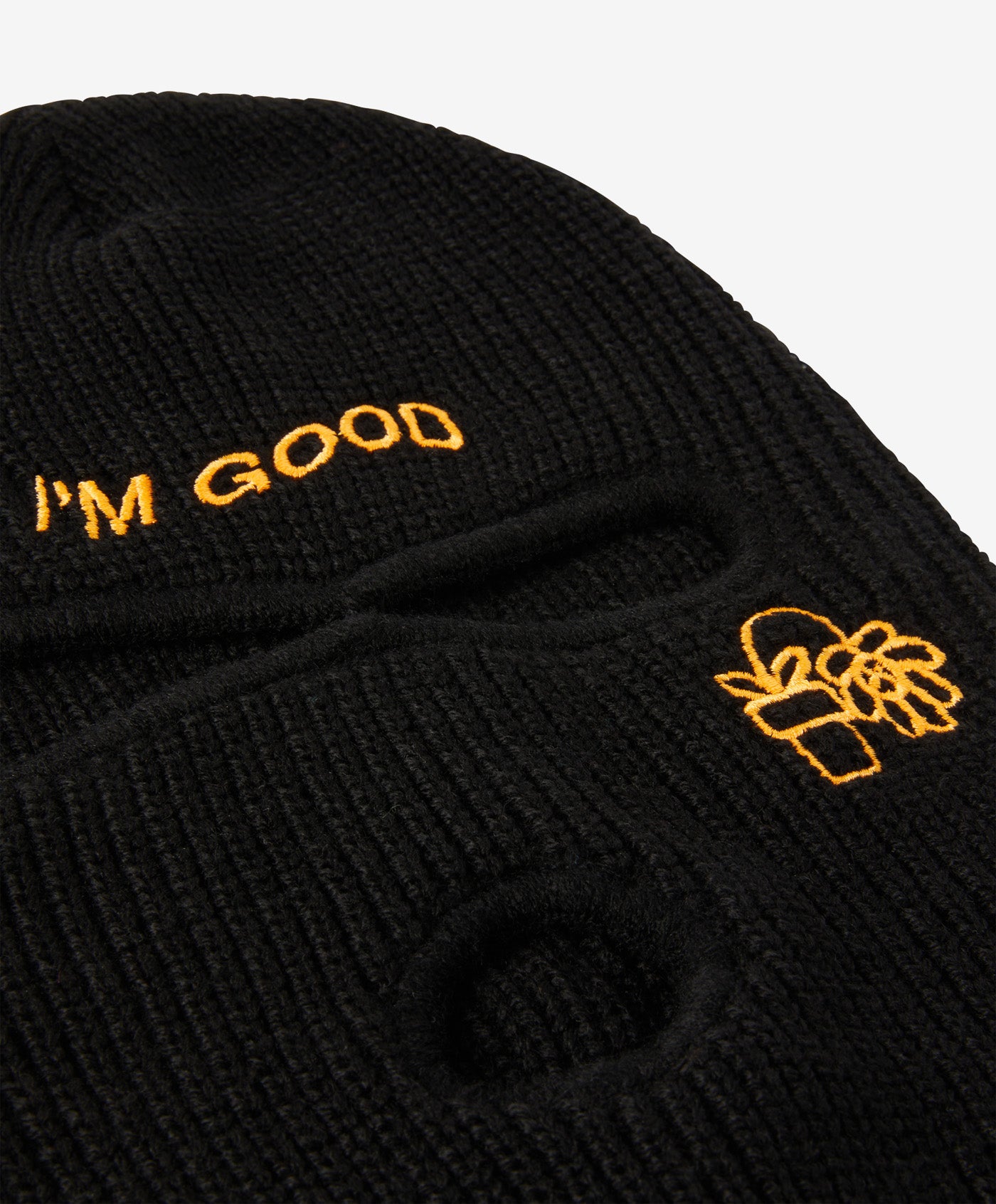 GOOD BALACLAVA BLACK – Funkysnowboards