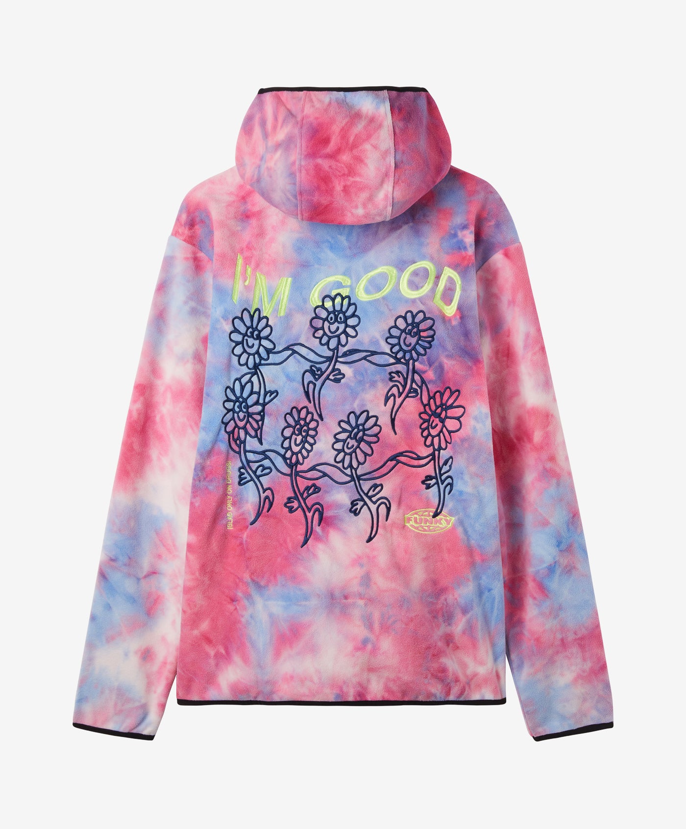 FUNKY GOOD HOODED FLEECE GRAPE – Funkysnowboards