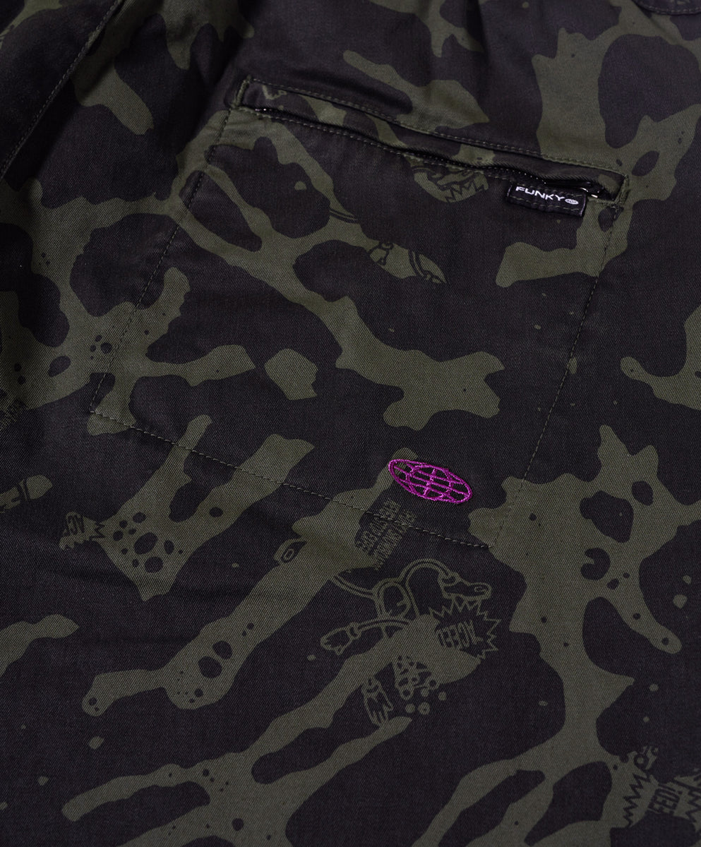 FUNKY FOAM PANTS OLIVE – Funkysnowboards
