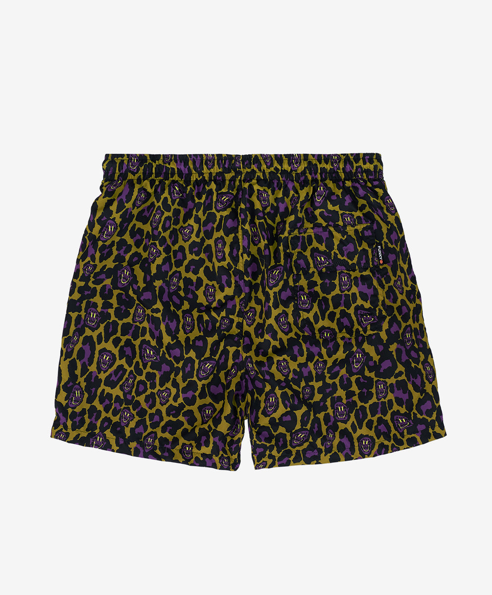 FUNKY ACID SWIM SHORTS KHAKI – Funkysnowboards